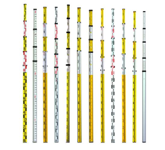 Aluminium Surveying Telescopic Levelling Staff - Buy Aluminium Staff ...